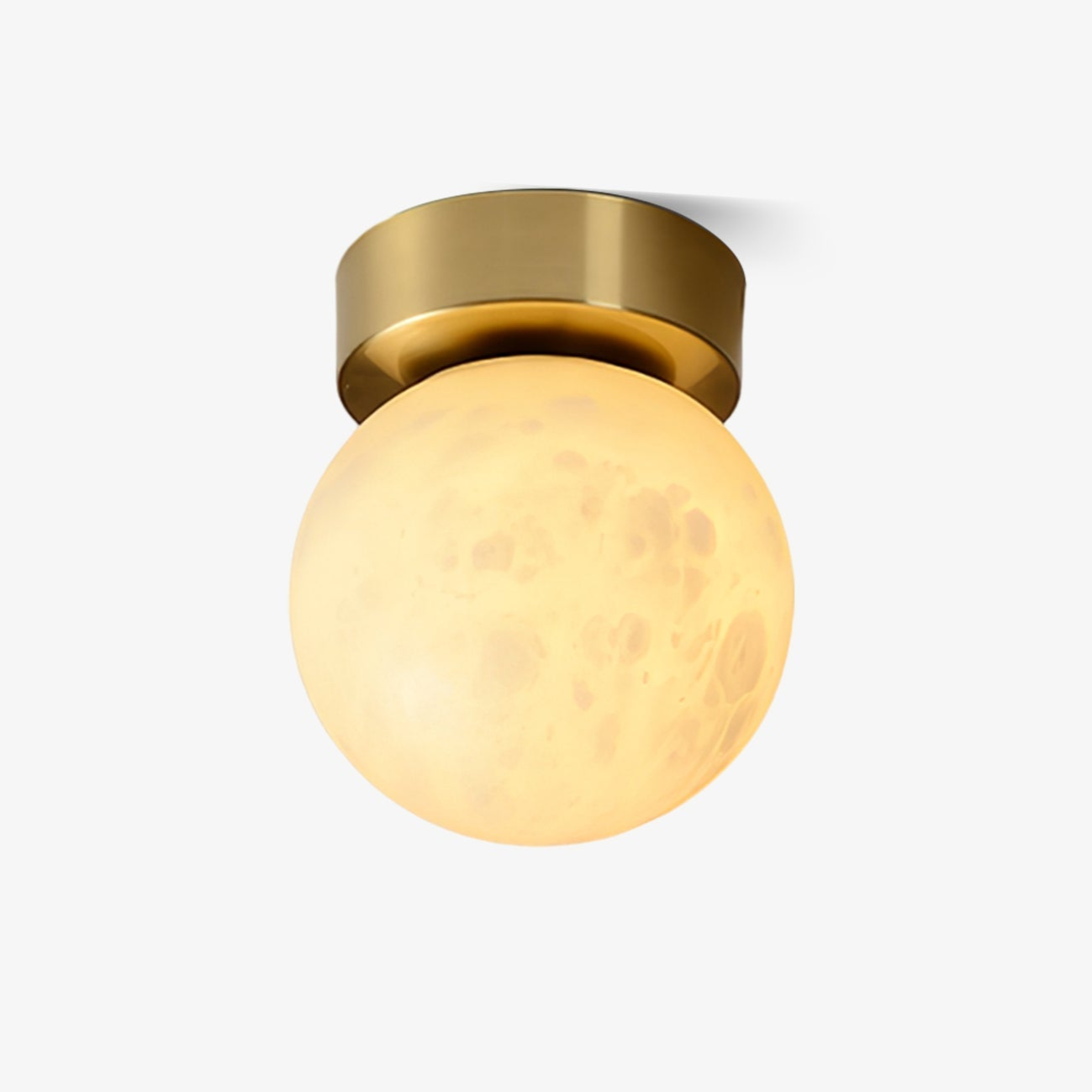 Moon Alabaster Ceiling Light – LunaraLights