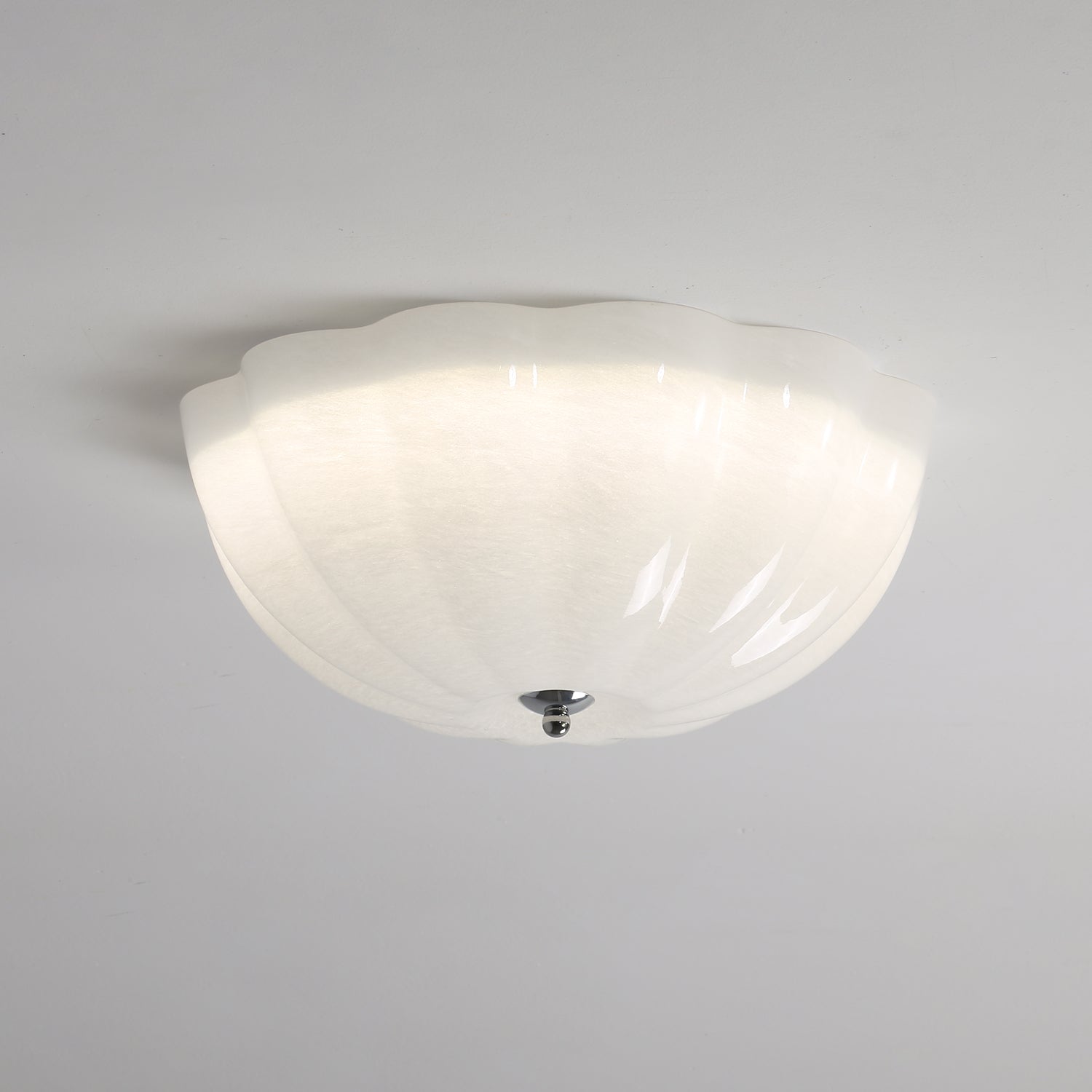 Opal Shell Ceiling Lamp – LunaraLights
