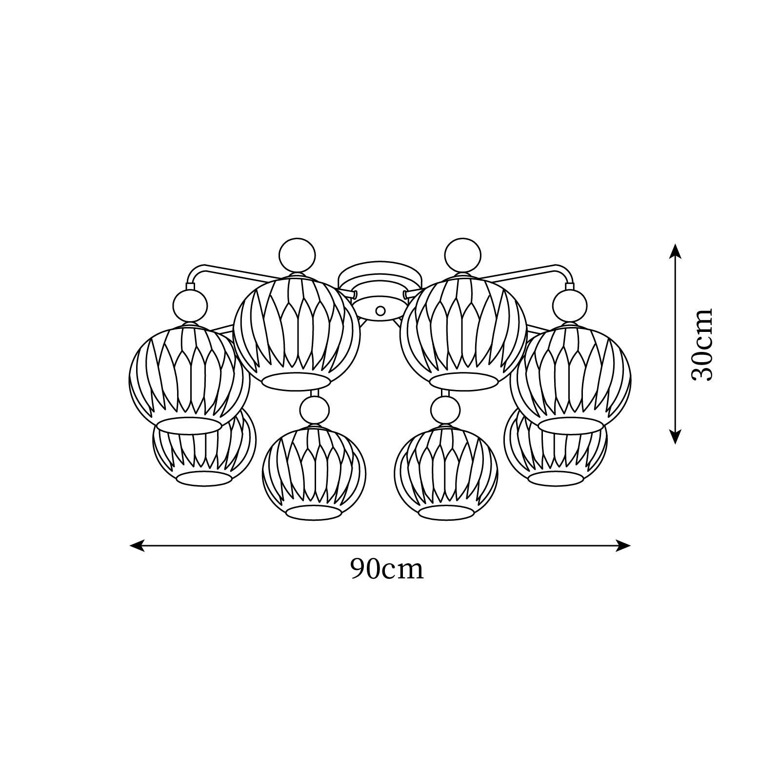 Rylee Ceiling Light – LunaraLights